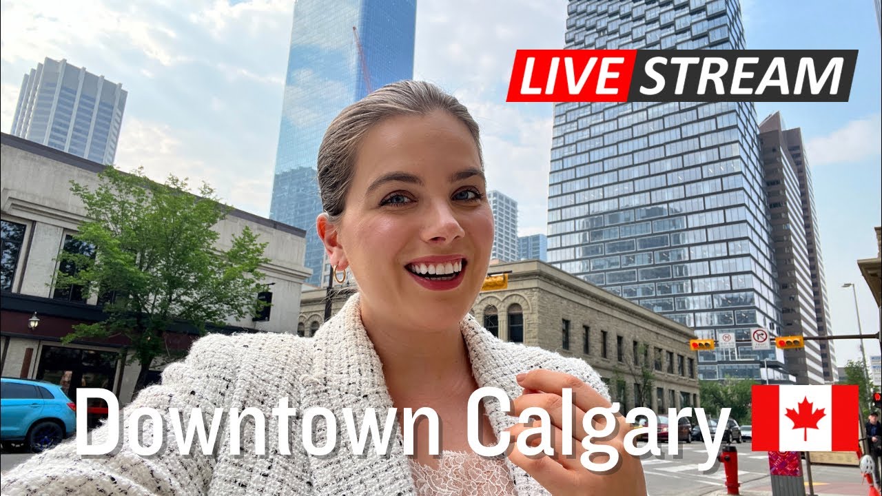 First Impressions Of Being Back In Canada | Live From Calgary, AB 🇨🇦 ...