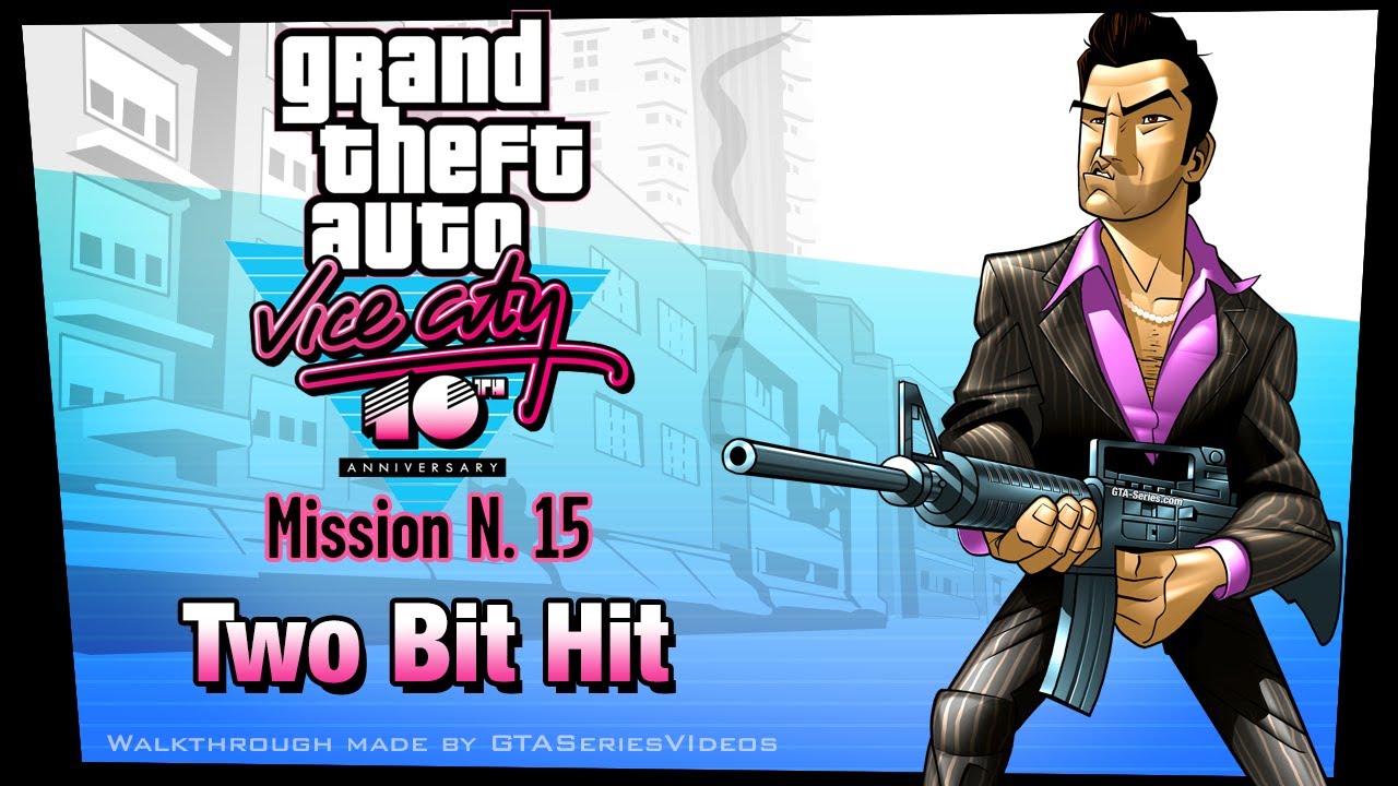GTA Vice City - iPad Walkthrough - Mission #15 - Two Bit Hit - YouTube