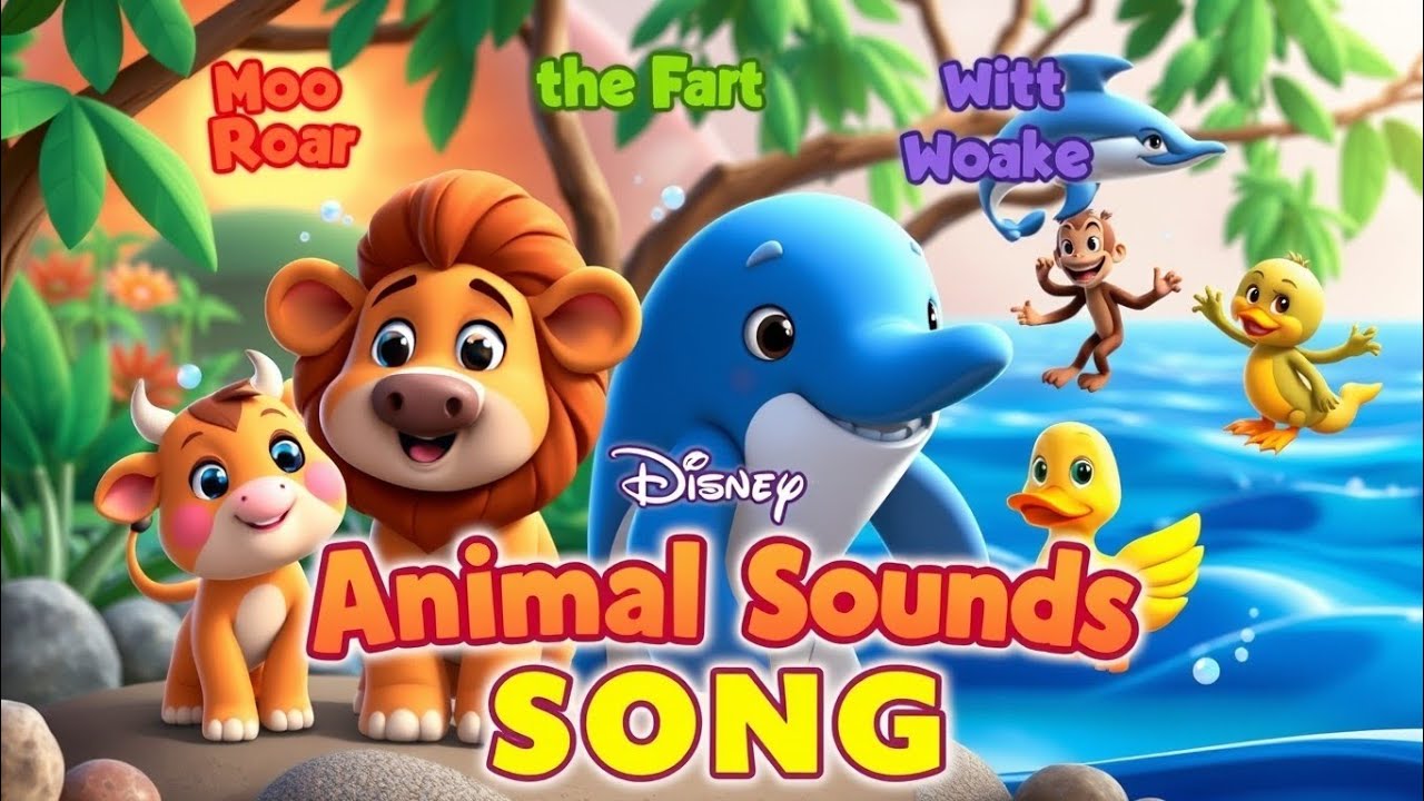 Animal Sound Song | Best Animal Sounds Song | Baby Song | Nursery ...