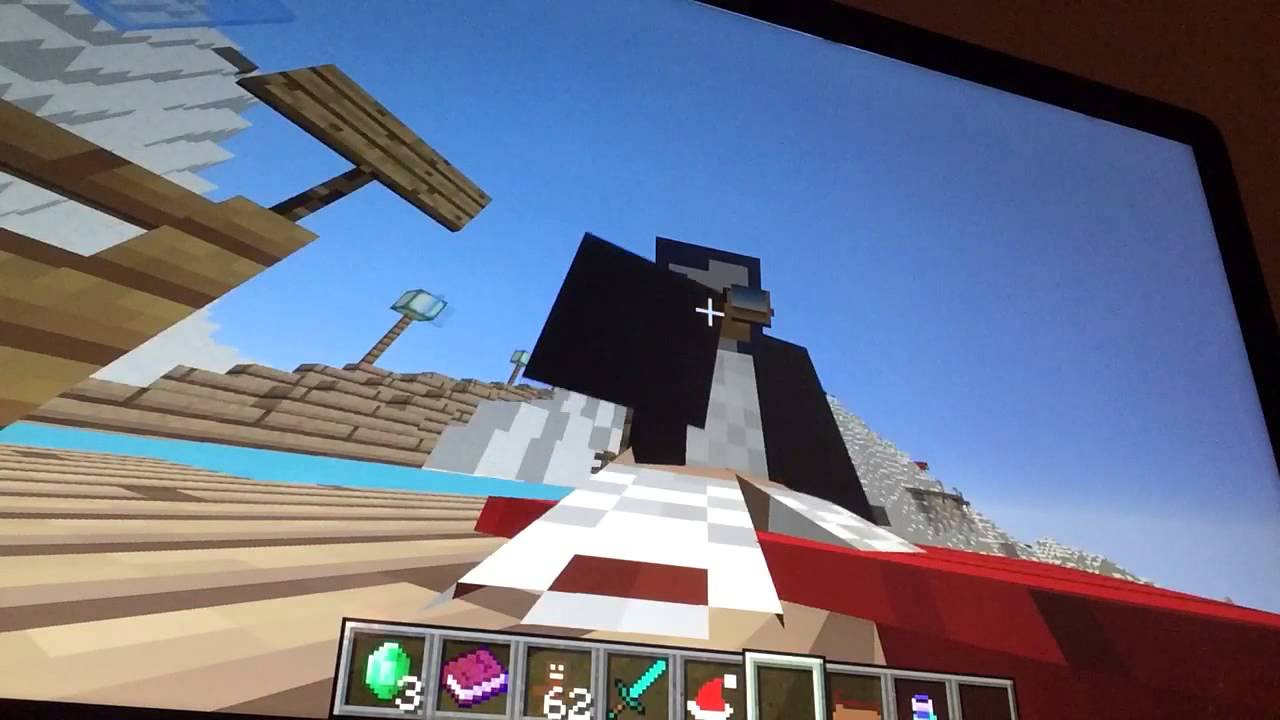 Christmas sledge Minecraft - YouTube