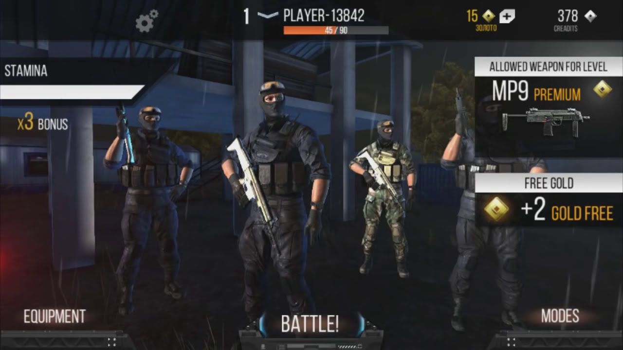 Modern Strike Online Android - testando multiplayer online - YouTube