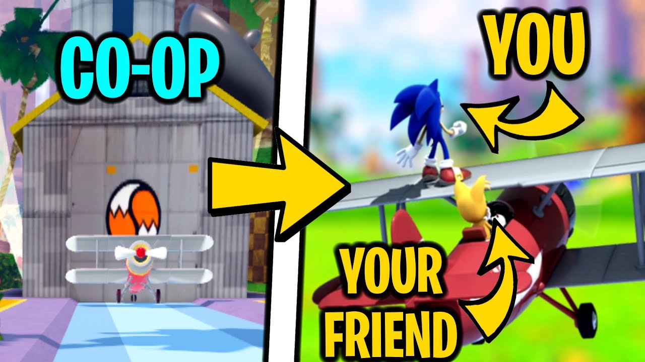 CO-OP MISSIONS IN SONIC SPEED SIMULATOR WITH TAILS TORNADO PLANE ...