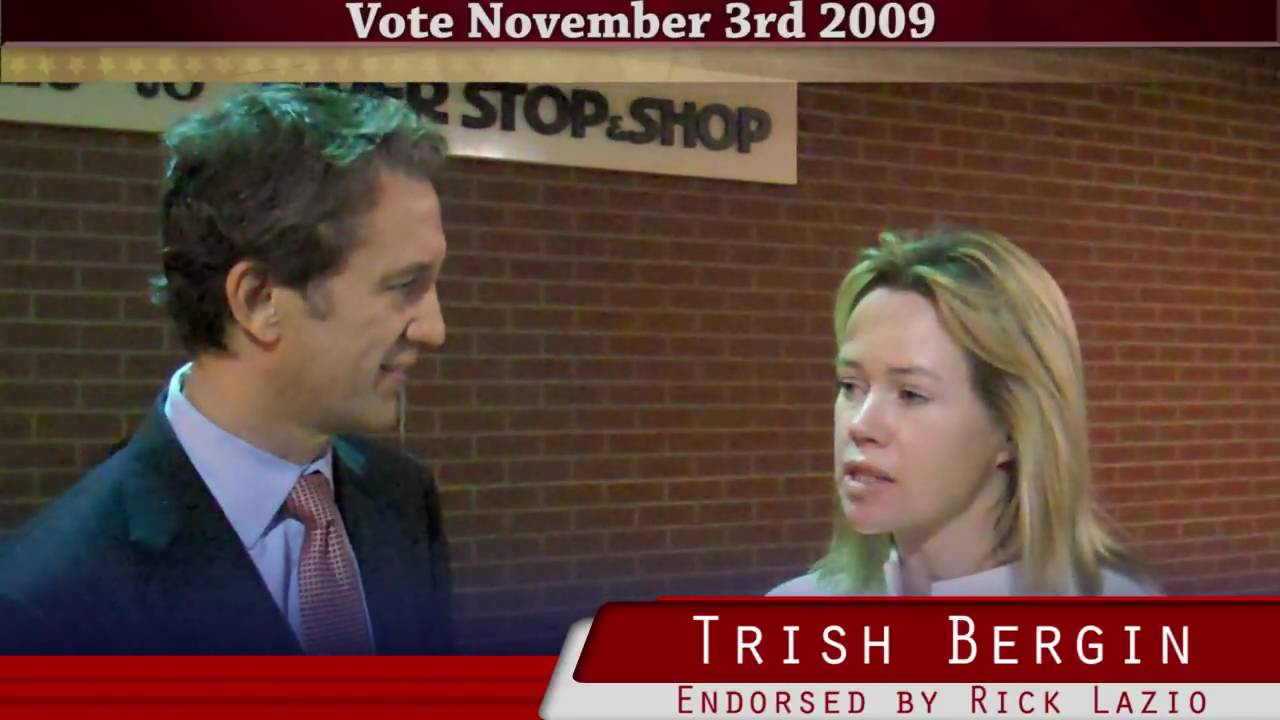 Trish Bergin Recieves Rick Lazio's endorcement. - YouTube