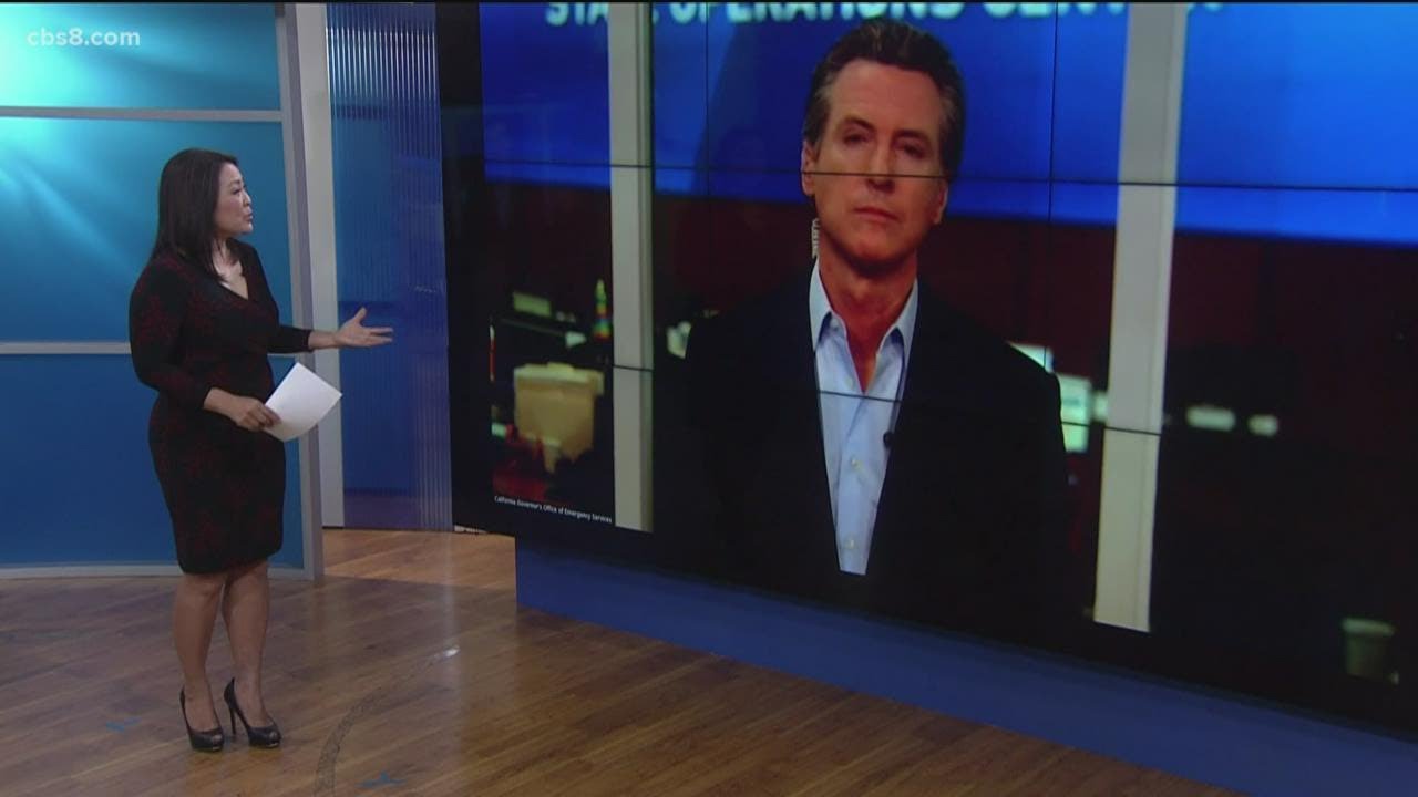 Gov Newsom talks about when San Diego may move into California red tier ...
