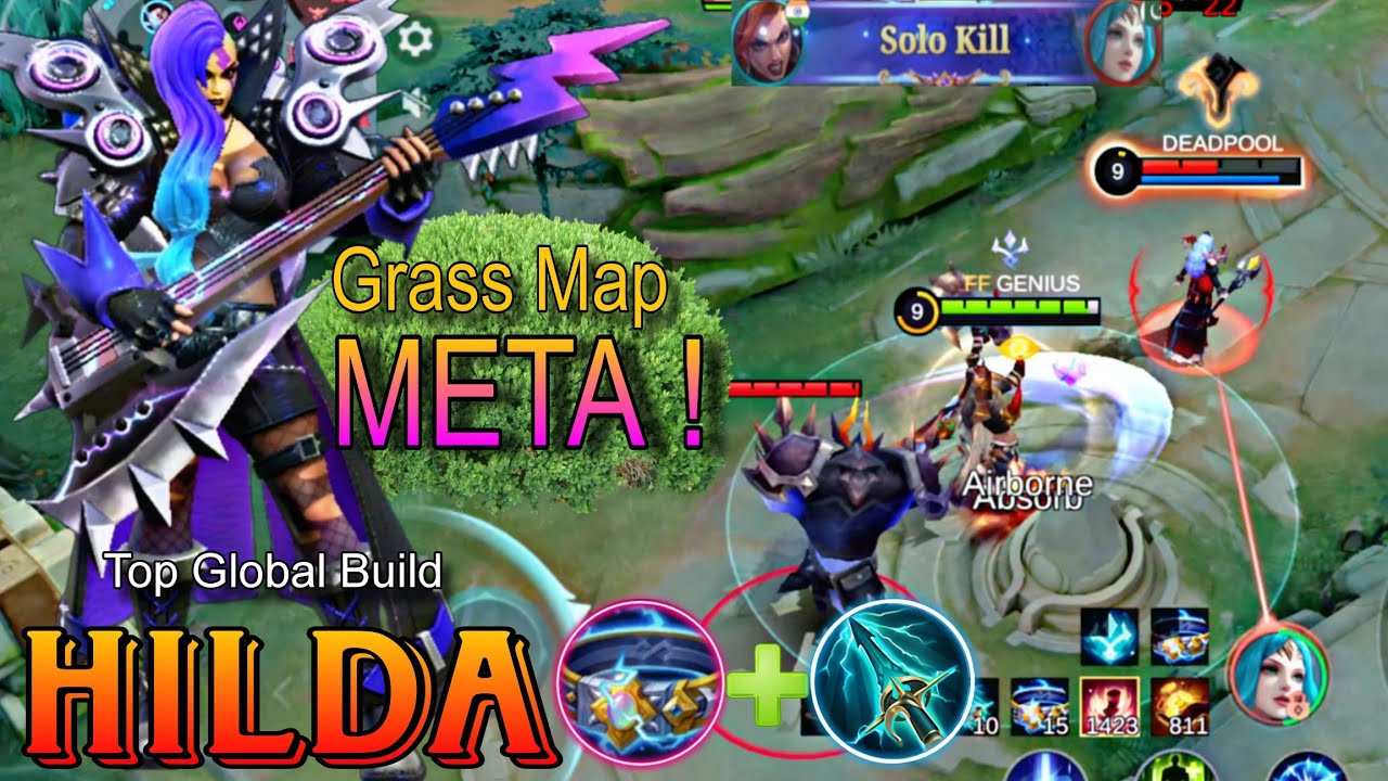 HILDA The META BREAKER! 14 Kills 19 Assists | Best build 2025 MLBB ...