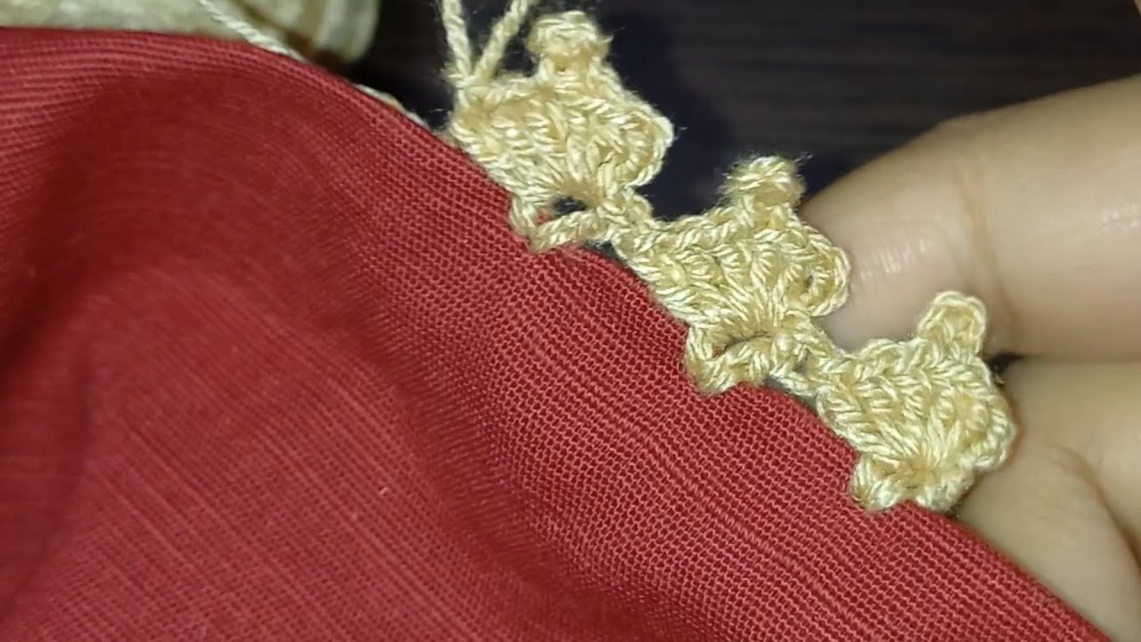 How to Crochet👌Easy and Fast Crosia Lace design for beginners#Quresia ...