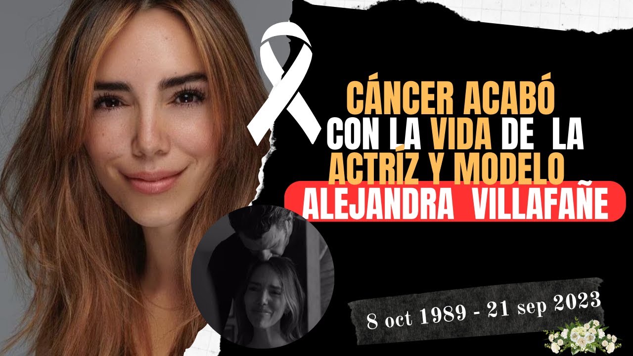 CÁNCER AC4BÓ CON LA VIDA DE LA ACTRIZ Y MODELO COLOMBIANA ALEJANDRA ...