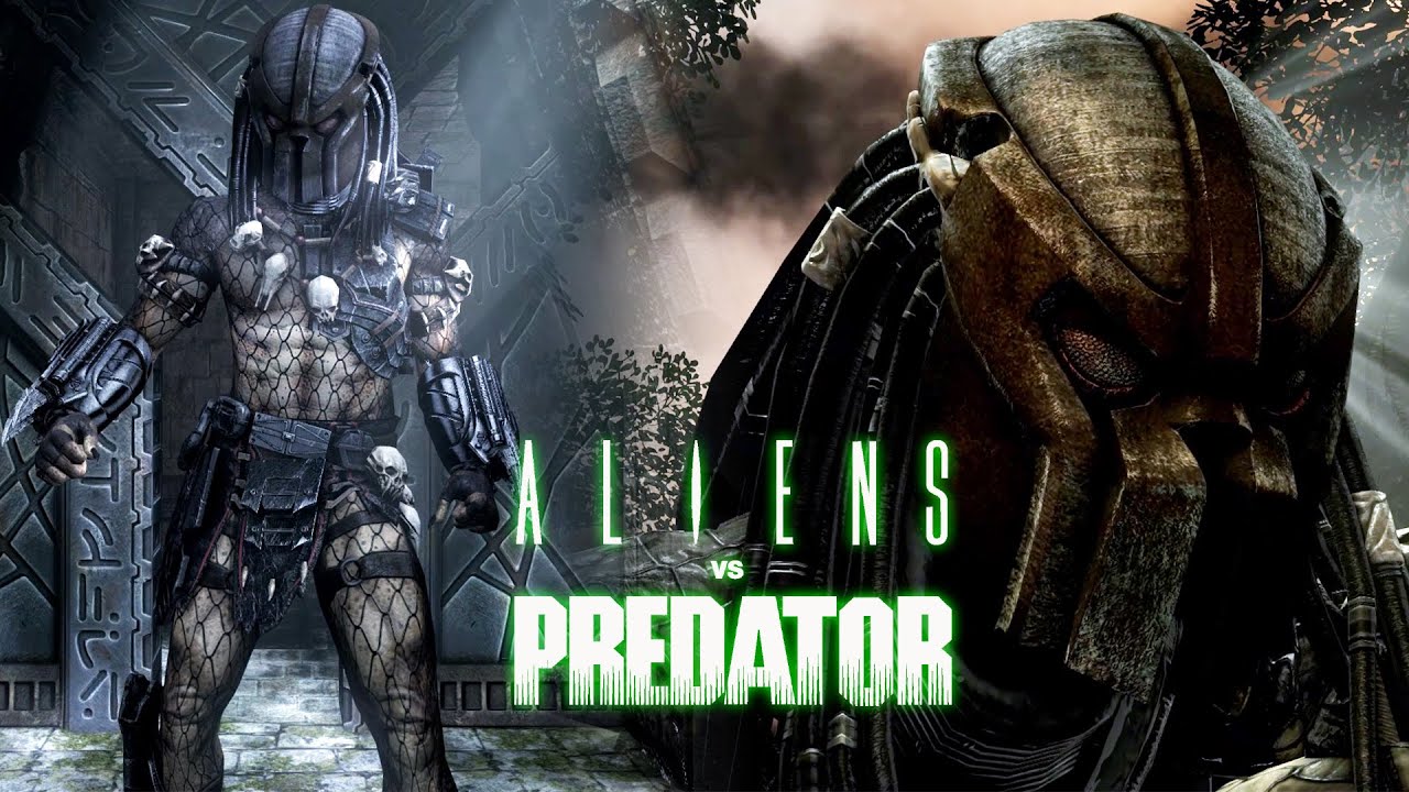 Aliens vs. Predator (2010) - Spartan Predator in Cutscenes - YouTube