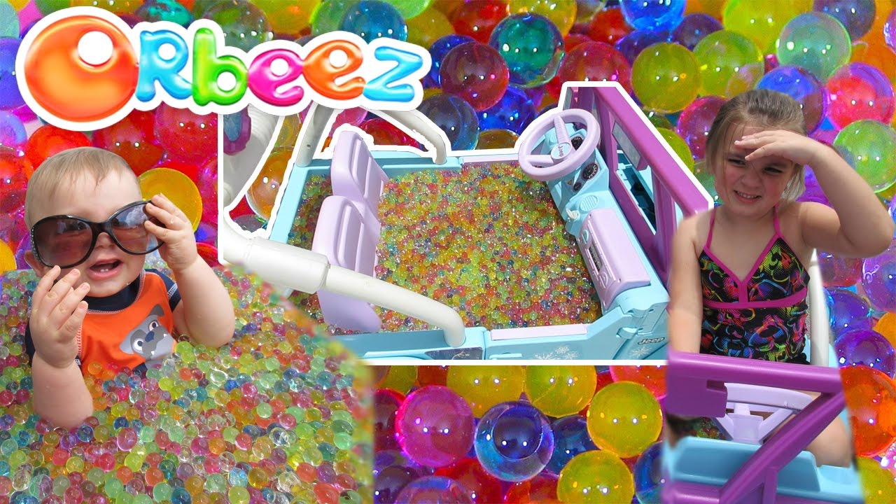 ORBEEZ CHALLENGE || FILLED THE CAR WITH ORBEEZ || MADE WITH LOVE - YouTube