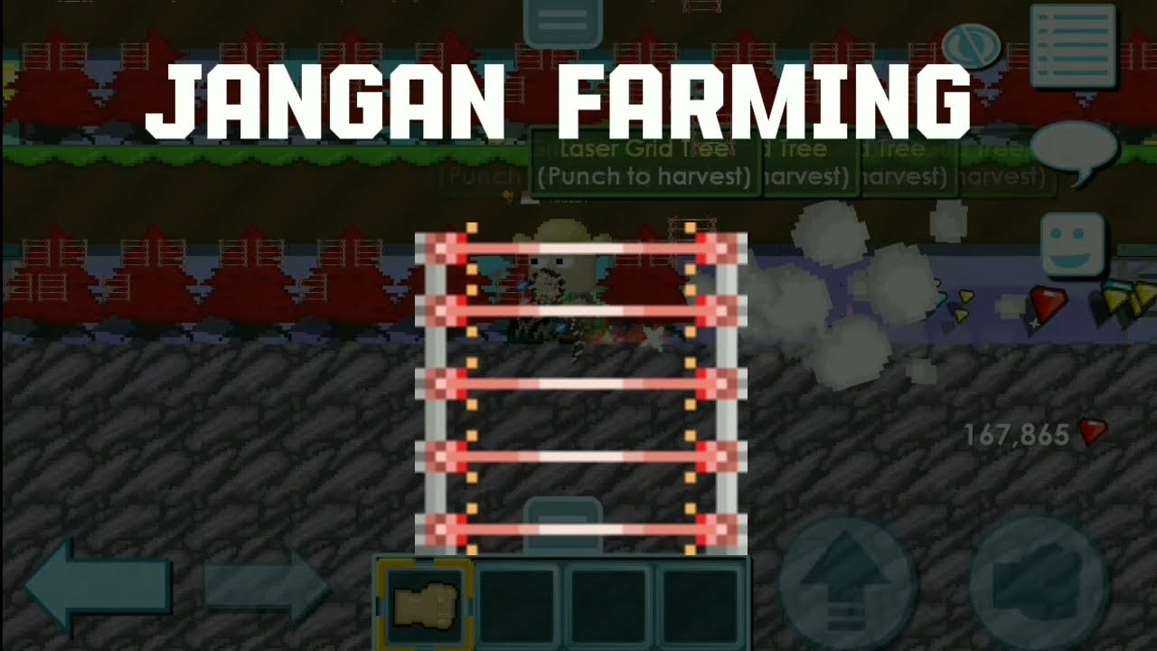 Update Profit dari 1 farm Laser Grid Growtopia - YouTube