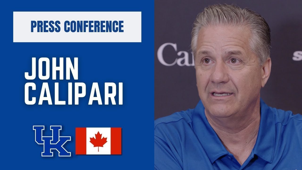 John Calipari after Kentucky wins GOLD at GLOBL Jam - YouTube
