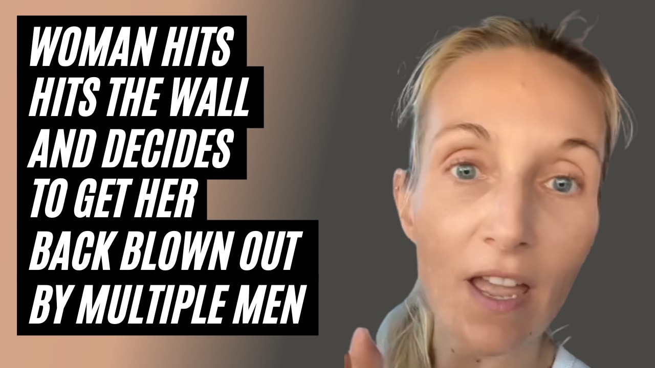 Woman Hits The Wall And Decides To Get Her Back Blown Out By Multiple ...