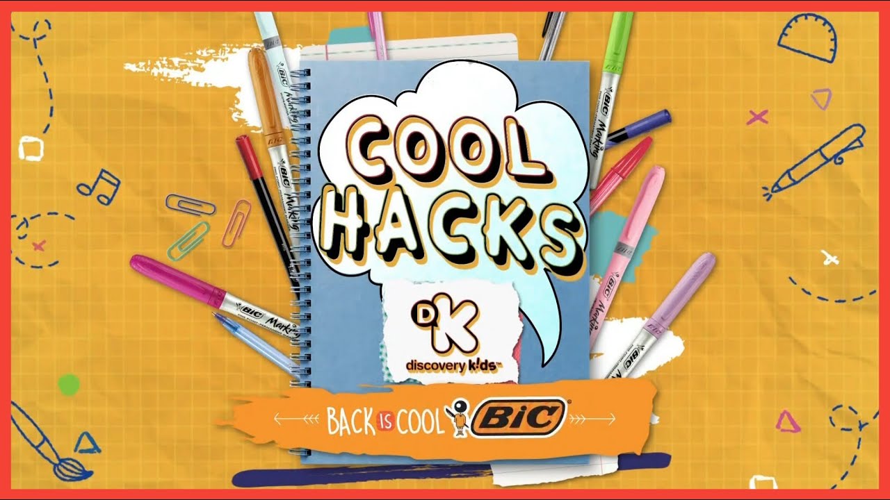 Cool hacks | Crea tus propios stickers | Discovery kids - YouTube