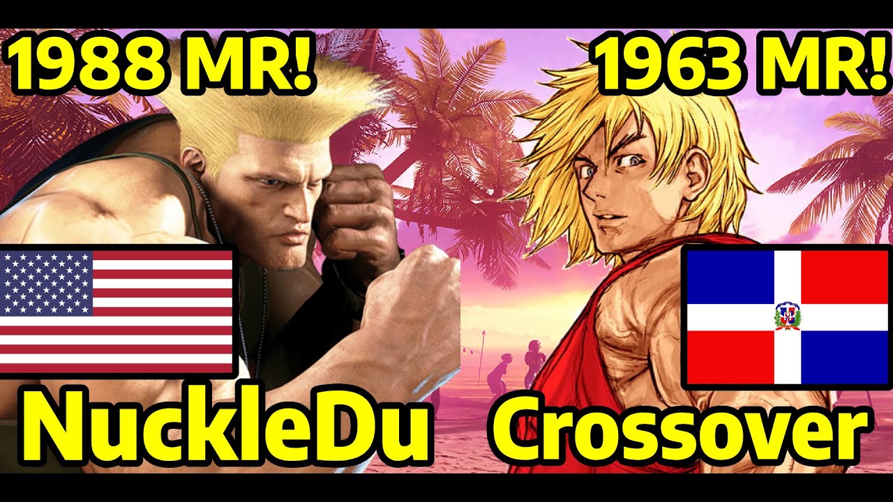 🔥street Fighter 6 Nuckledu Guile ガイル Vs Crossover Ken 4k Master