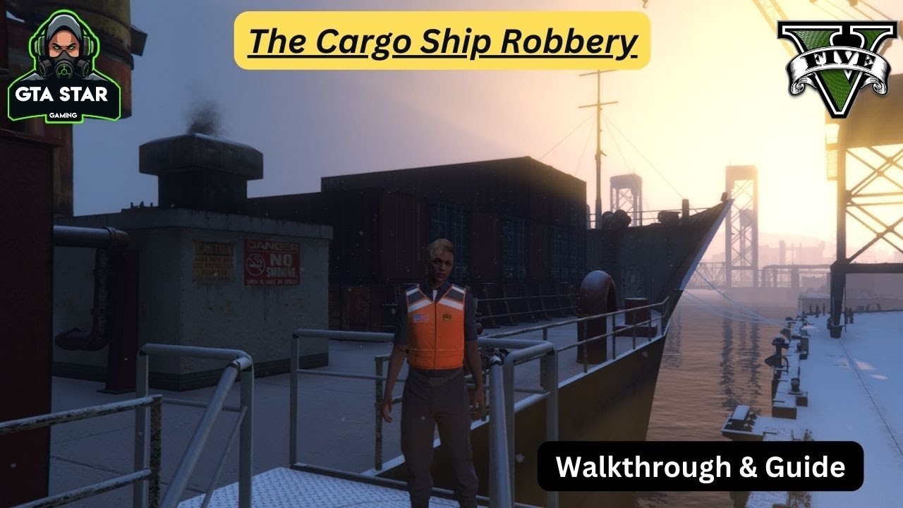 GTA Online Chop Shop - The Cargo Ship Robbery - YouTube