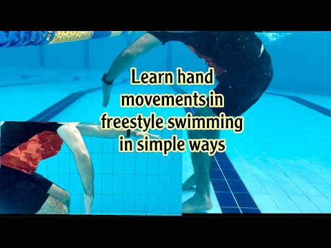 Learn hand movements in freestyle swimming in simple ways - YouTube
