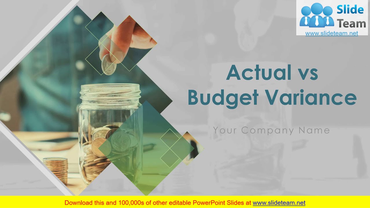 Actual Vs Budget Variance PowerPoint Presentation Slides - YouTube