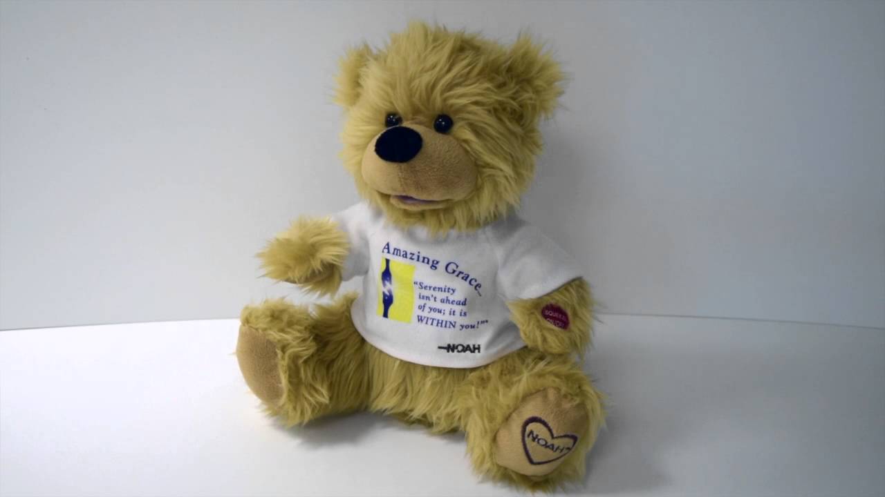 Noah™ Serenity-Recovery Bear by Chantilly Lane® - YouTube