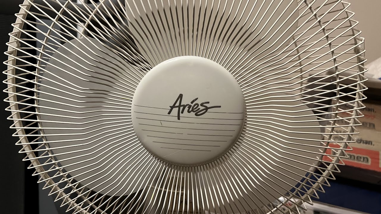Aries Model CT-1608S 16” Floor Fan from 1998 - YouTube