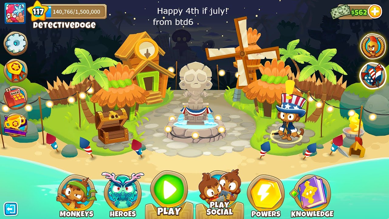 The new july 4th event is here on Btd6! - YouTube