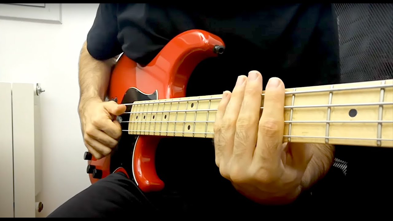 SLAP BASS TUTORIAL (Open-Hammer-Pluck) by Miki Santamaria (with english ...