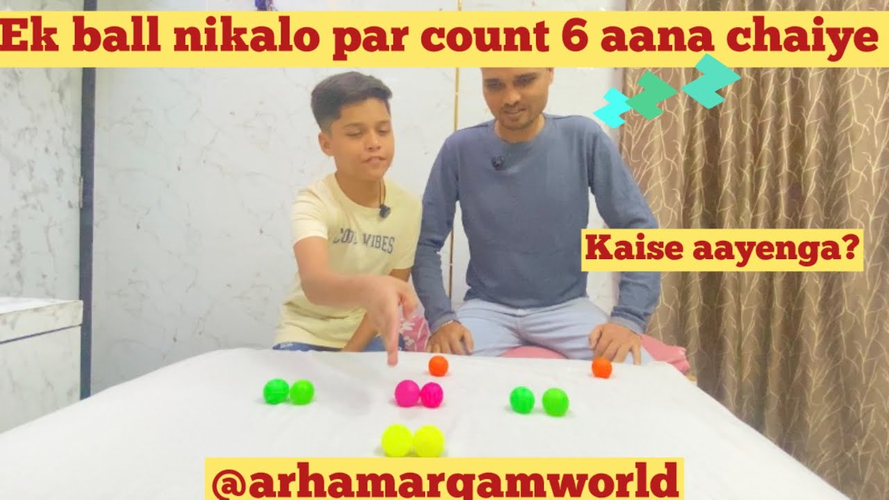 6 Balls Mind Trick Challenge 🔥 | Uncle Ke Saath Brain Game! - YouTube