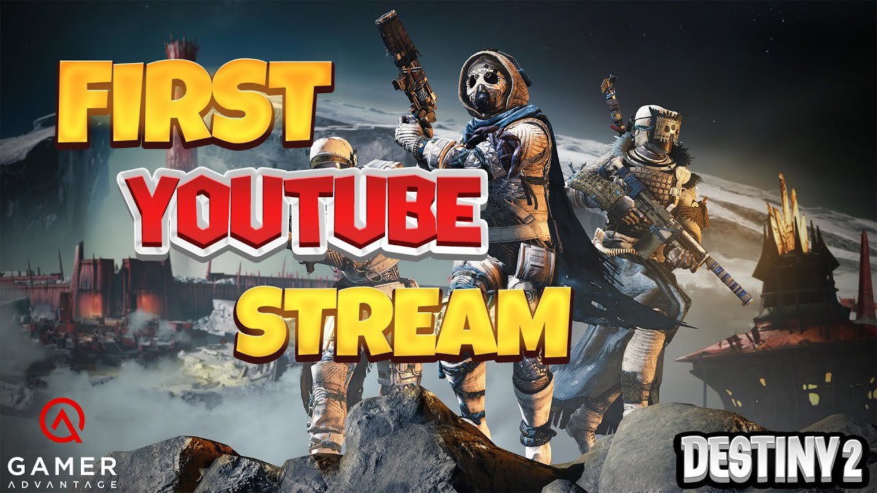 FIRST STREAM ON YOUTUBE - DESTINY 2 - STREAM VOD - YouTube