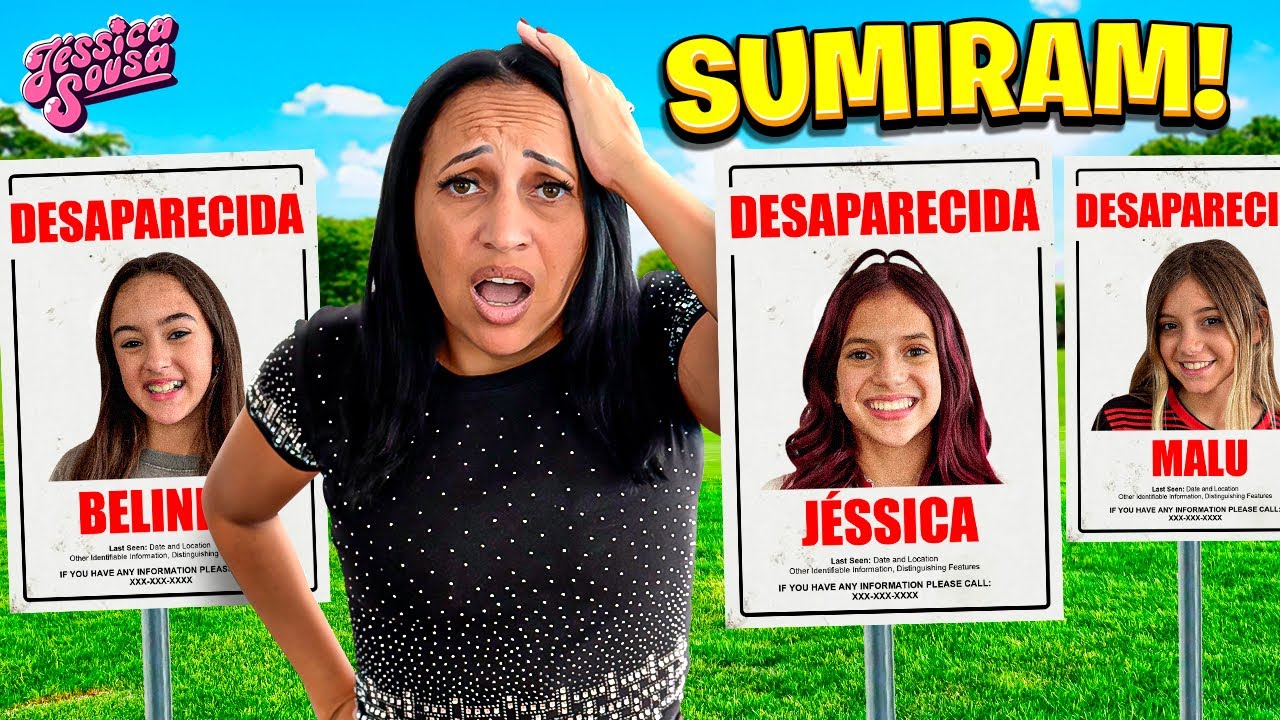 JÉSSICA BELINHA E MALU DESAPARECERAM*deu ruim (JÉSSICA SOUSA - YouTube