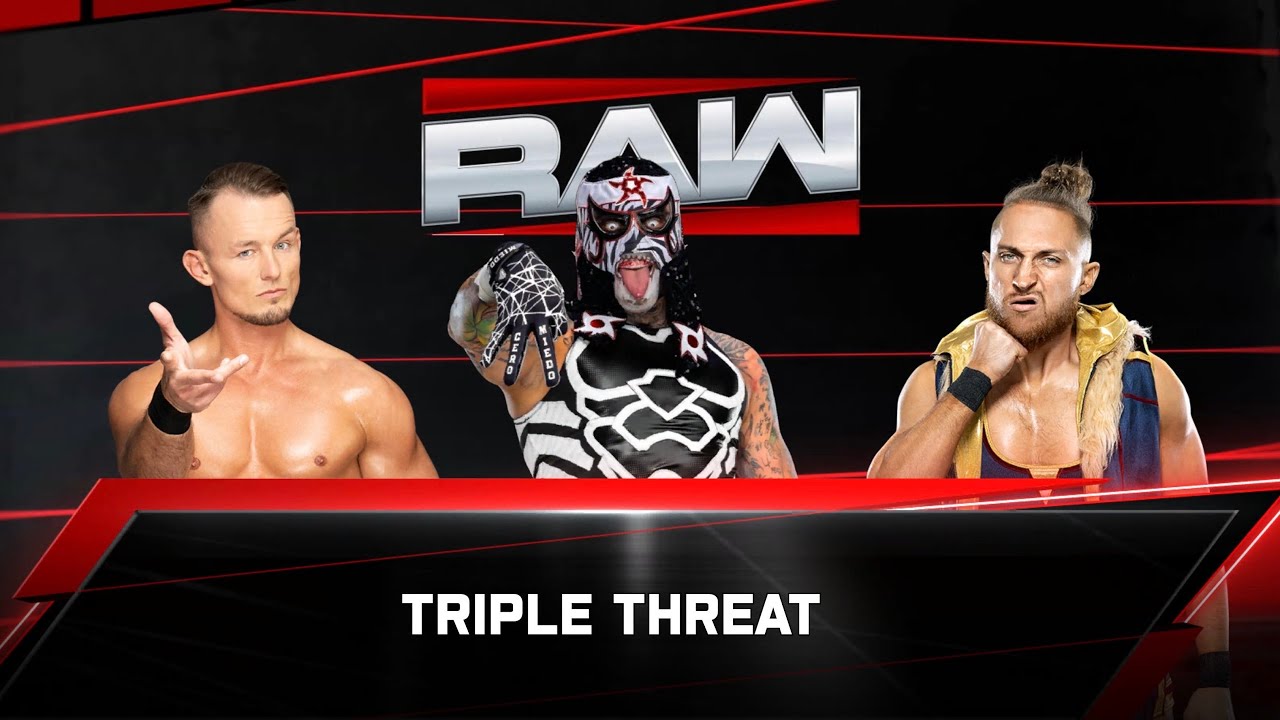 WWE 2K25 - Ludwig Kaiser vs. Penta vs. Pete Dunne on Monday Night Raw ...