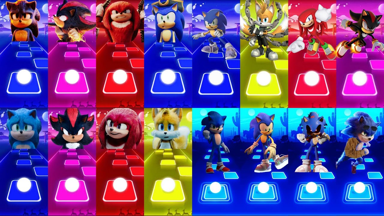 All Character Megamix || Sonic ⛔️ Shadow ⛔️ Knuckles ⛔️ Sonic Prime ⛔️ ...
