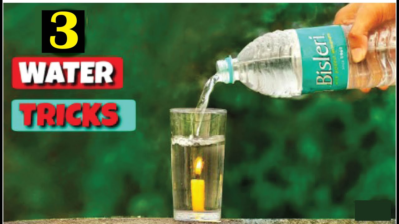 3 AWESOME WATER TRICKS! Most amazing magic trick ever Top magic tricks ...