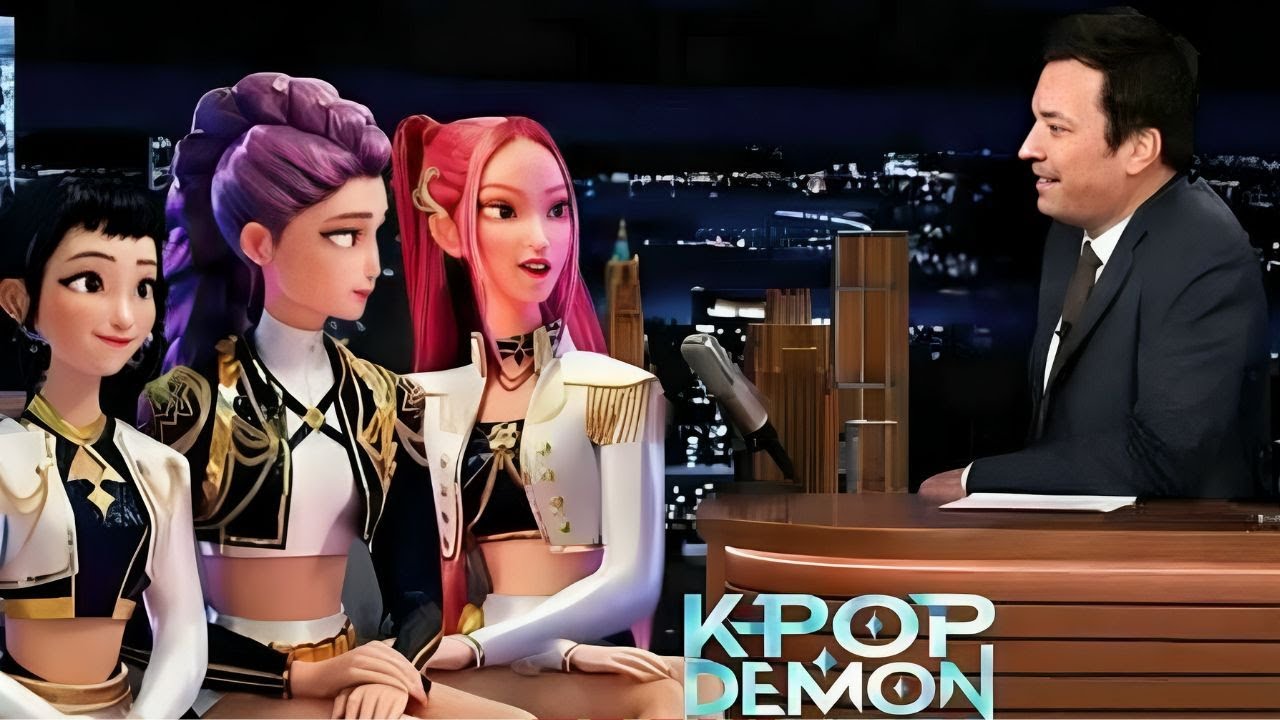 KPop Demon Hunters LIVE Performance on Jimmy Fallon! - YouTube