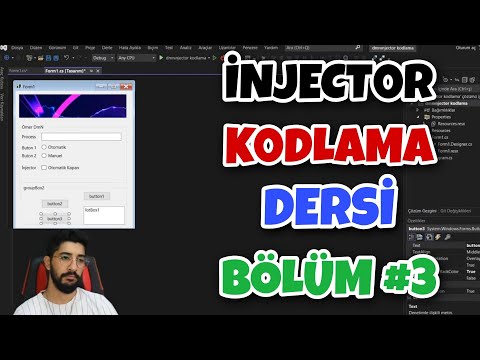 Hile Nasıl Yazılır İnjector Kodlama Dersi Bölüm 3 Ömer DmN