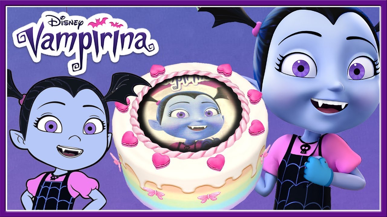 Vampirina Tv Show Game, Cooking Cake, Color, Hair Salon Compilation ...