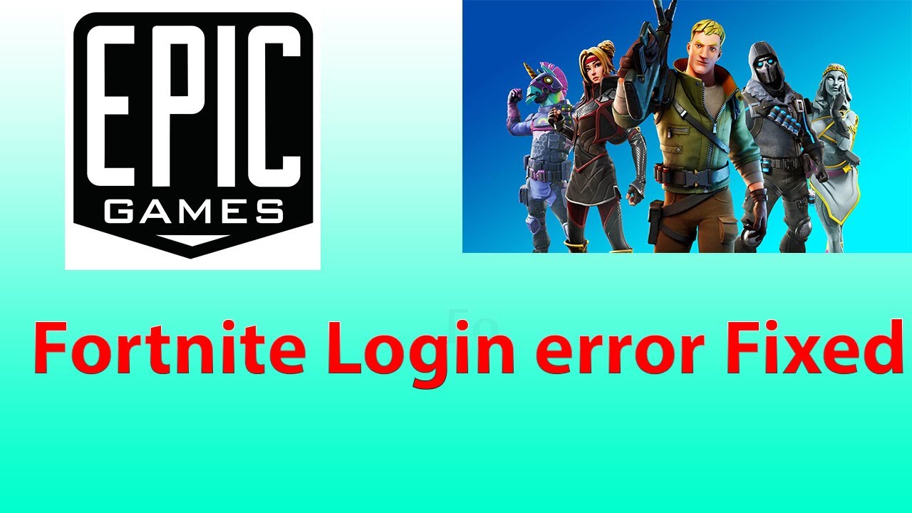 How to fix Fortnite Login Error on PC (2020) - YouTube
