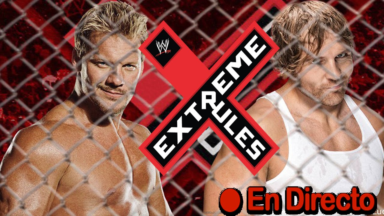 "Dean Ambrose VS Chris Jericho" - WWE Extreme Rules 2016: (Asylum Match ...