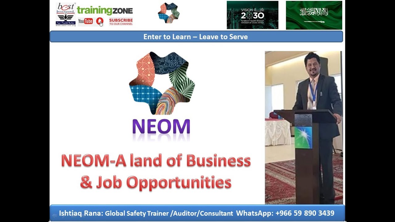 NEOM- A Land of Business & Job Opportunities in Saudi Arabia - YouTube