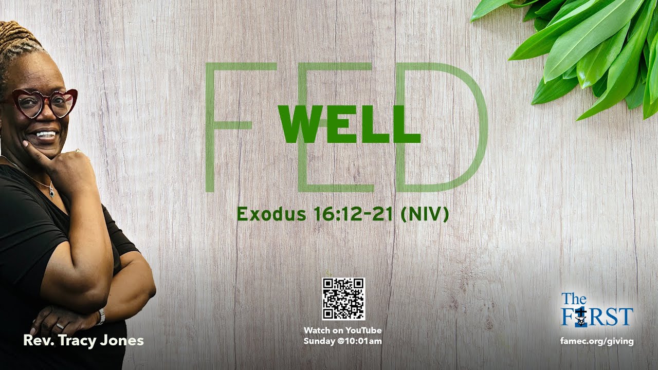 WELL FED ! - Rev. Tracy Jones - YouTube