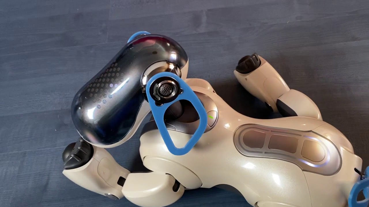 AIBO ERS-7 Demo Run for presenting my selfmade Ears and Tail for sale ...