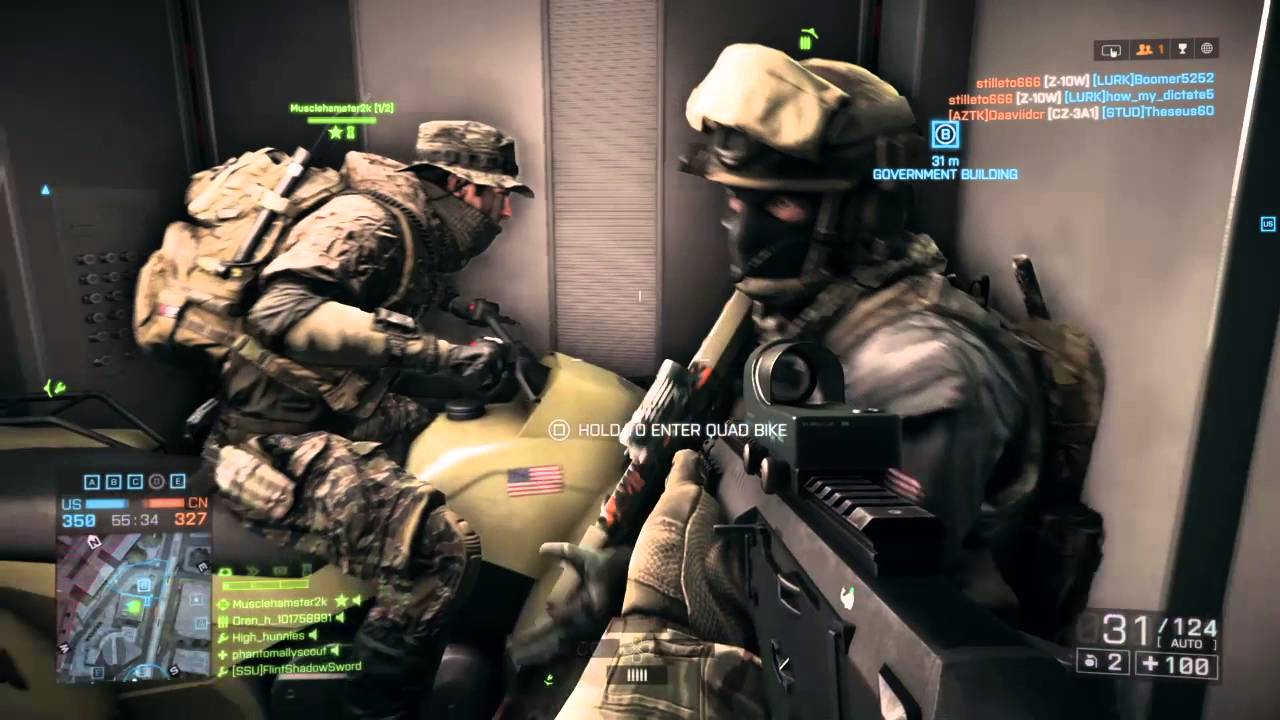 Elevator Action in BF4 - YouTube