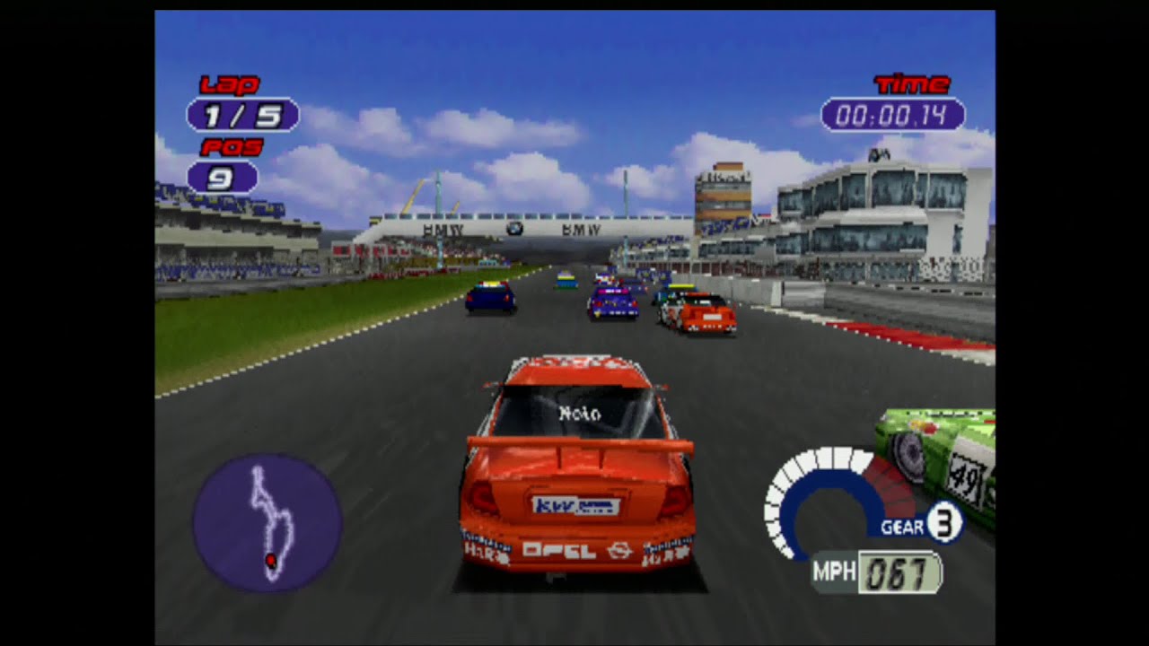 JARRETT & LABONTE Stock Car Racing-OPEL VECTRA/NÜRBURGRING/GAMEPLAY ...