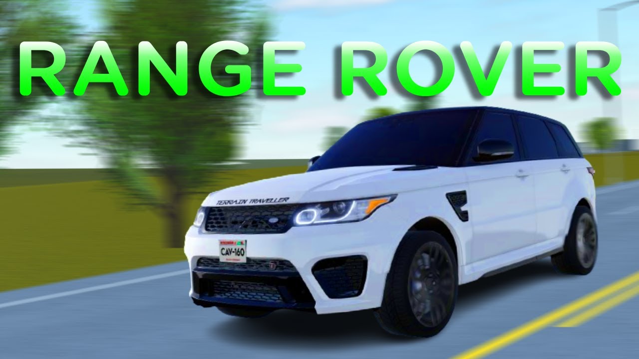 The BEST RANGE ROVER TO GET! (Roblox Greenville) - YouTube