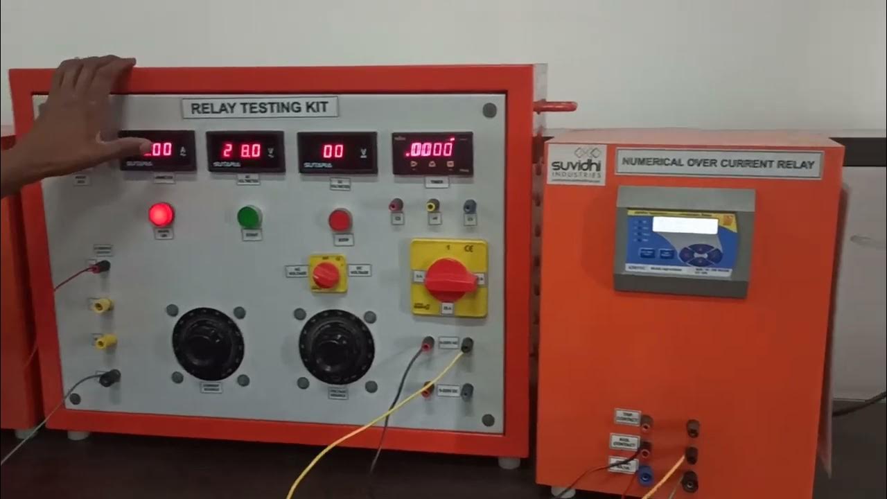 Numerical Over current Relay Practical - YouTube