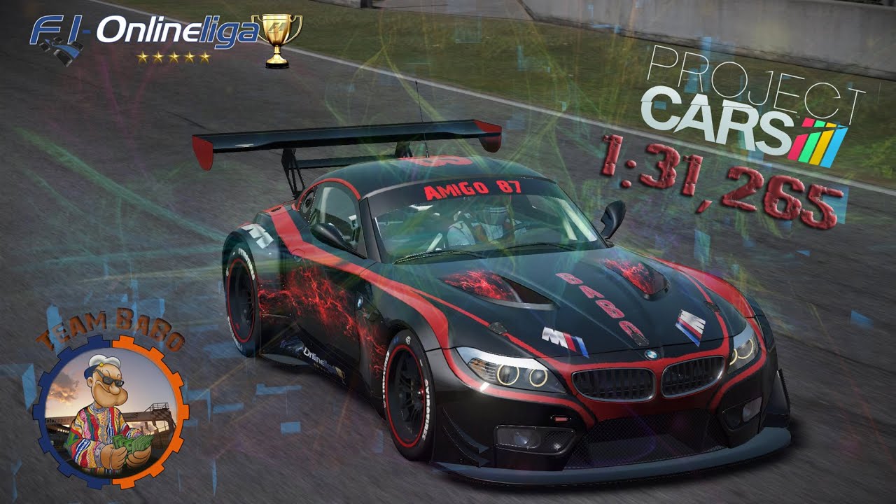 pCars Zhunhai Hotlap 1:31,265 - GT3 BMW Z4 - YouTube