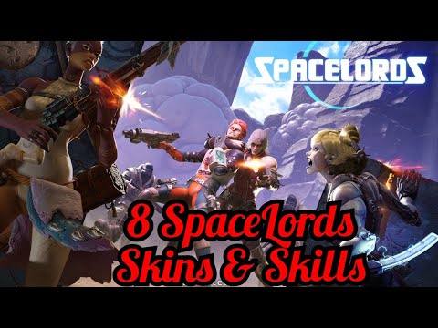 SpaceLords - 8 More Space Lord's Skins and Skills P.3 ( Free PS4 Game ...