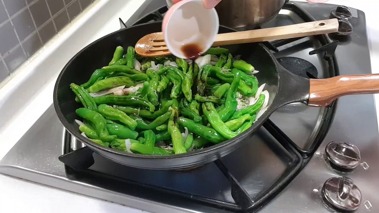 HOW TO COOK STIR-FRIED CHILLI PEPPER - YouTube