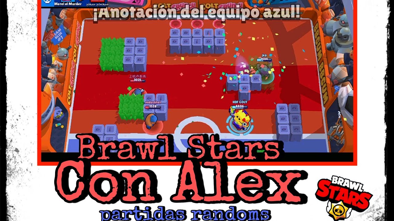 🏐VOLEIBRAWL🏐 | Brawl Stars con Alex | PARTIDAS RANDOMS XD - YouTube