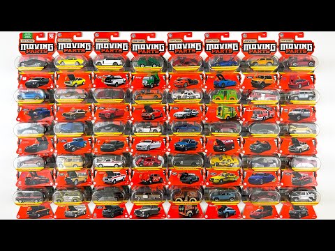 Opening 40 Moving Parts Matchbox Toy Cars!