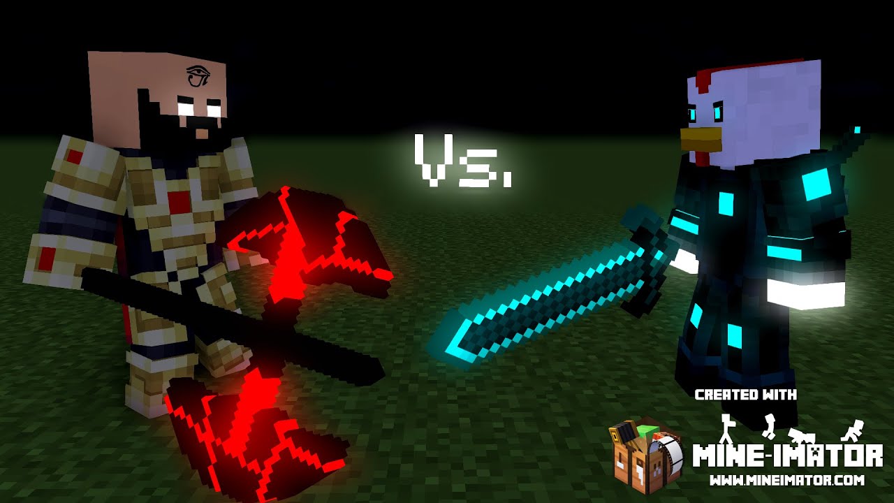 Cluckington vs. Udonbrine | Minecraft Animation - YouTube