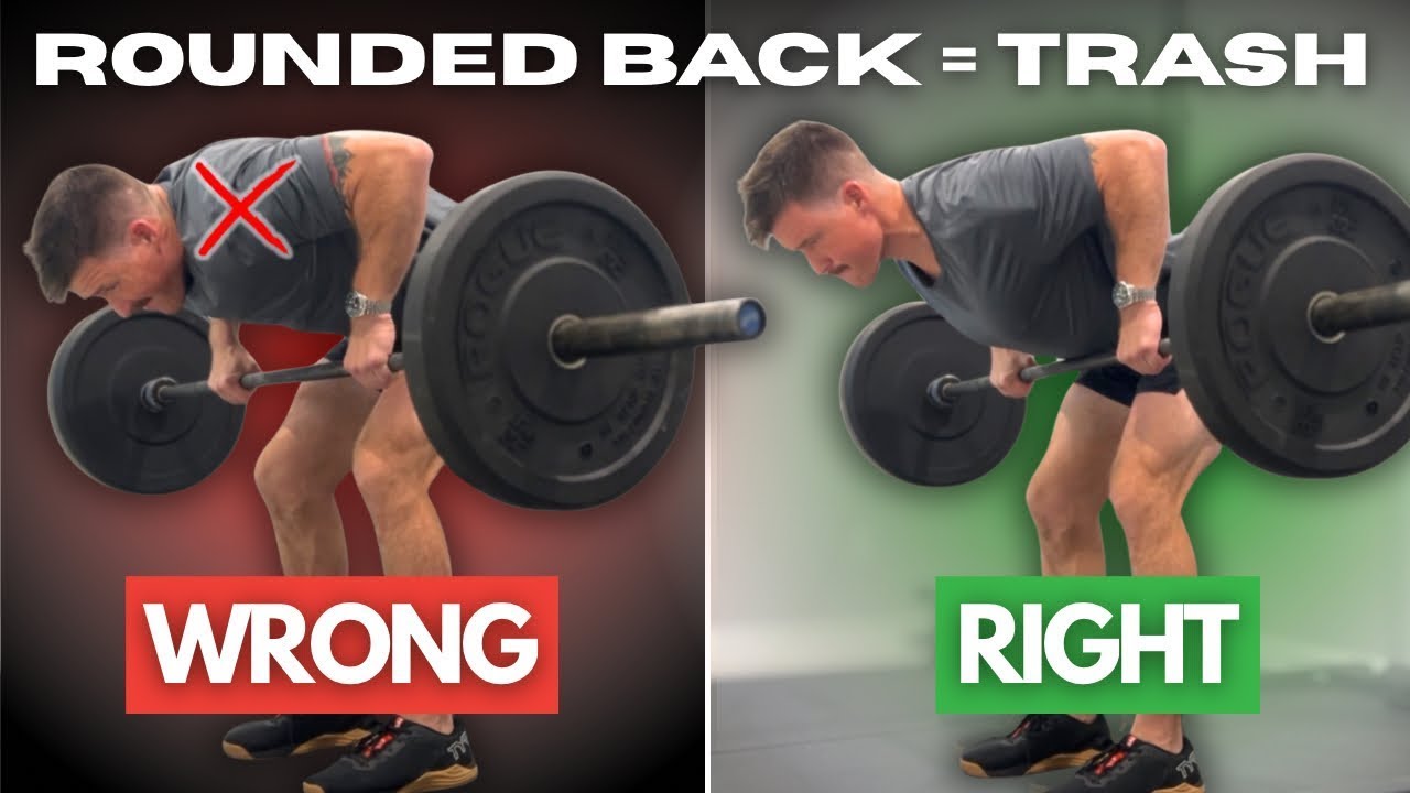 The CORRECT Way to Barbell Row (FIX YOUR FORM!) - YouTube